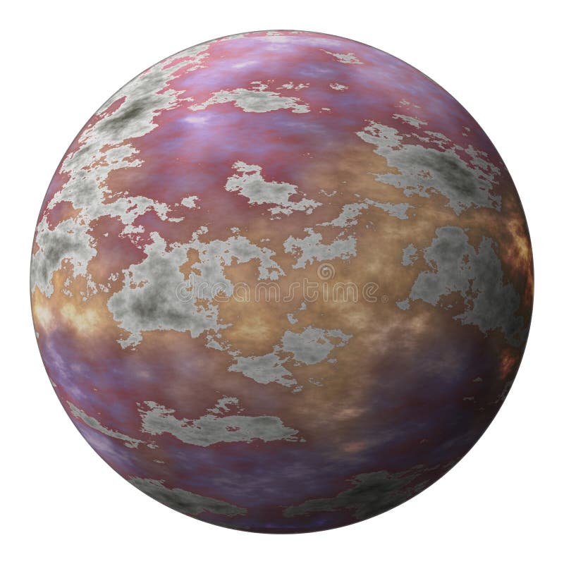 Fantasy Planet Terrain Seamless Texture or Background Illustration ...