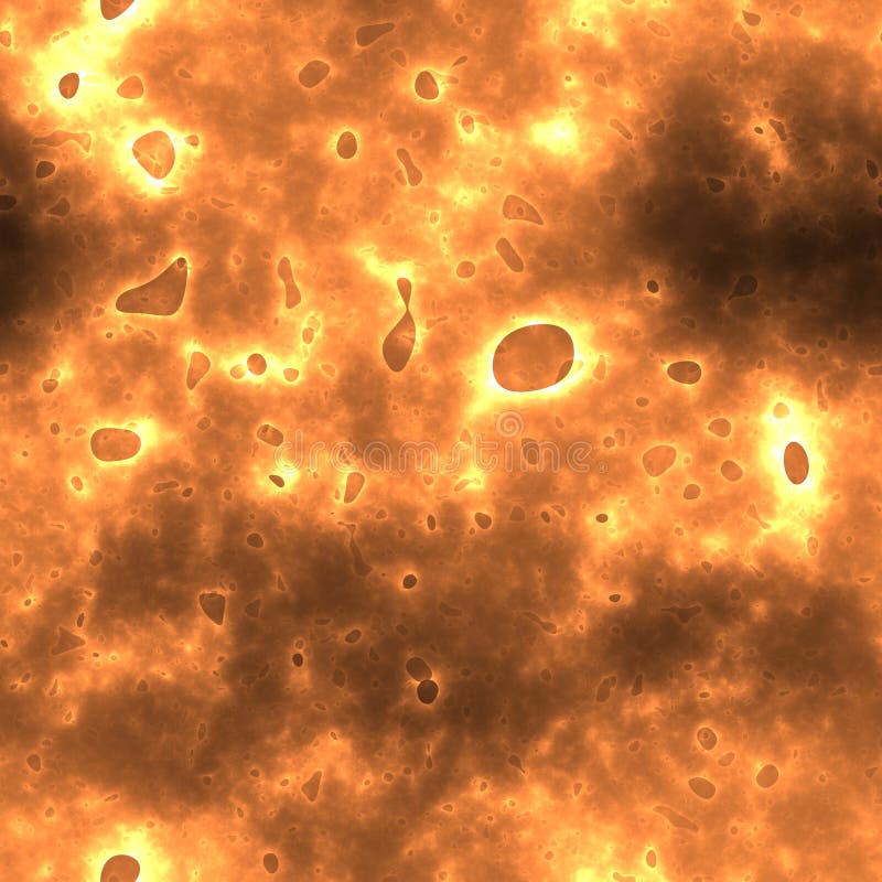 Fantasy Planet Terrain Seamless Texture or Background Illustration ...