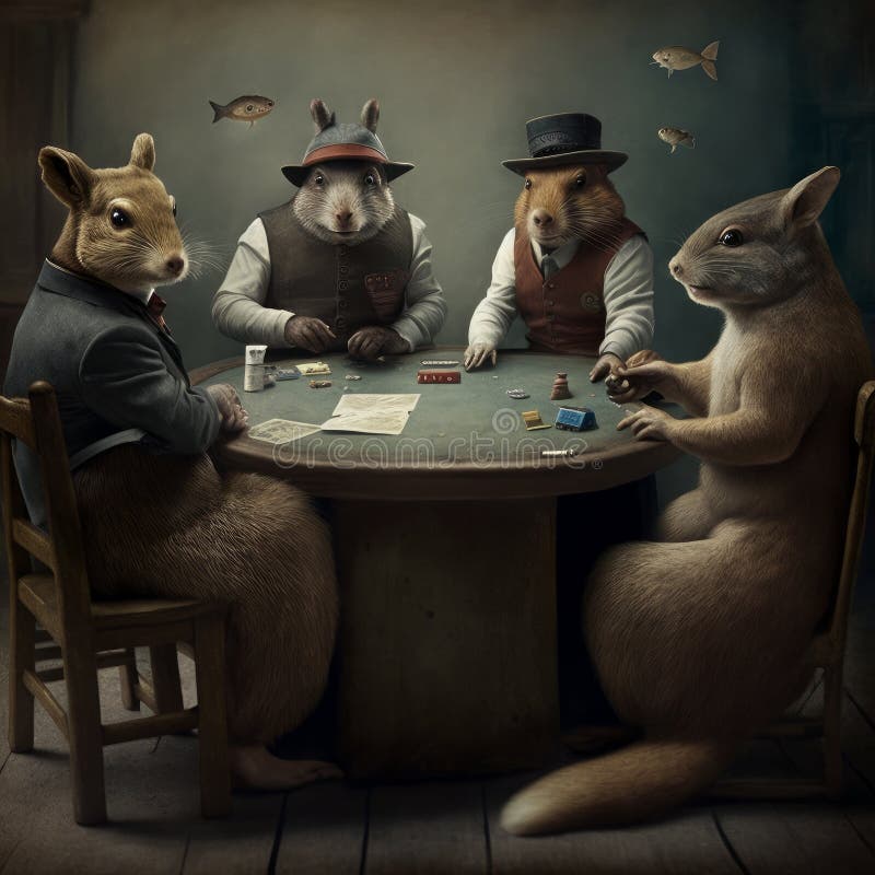 Poker Face AI stock illustration. Illustration of vector - 273166301