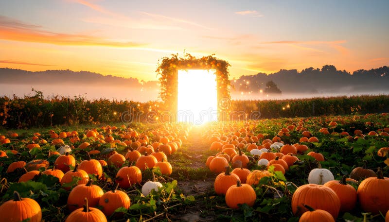 Fantasy Portal Pumpkin Patch Stock Photos - Free & Royalty-Free Stock ...