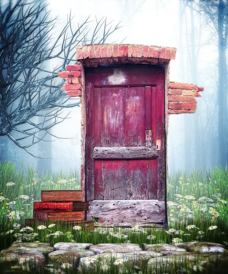 Fantasy Forest Door Stock Illustrations – 9,865 Fantasy Forest Door ...