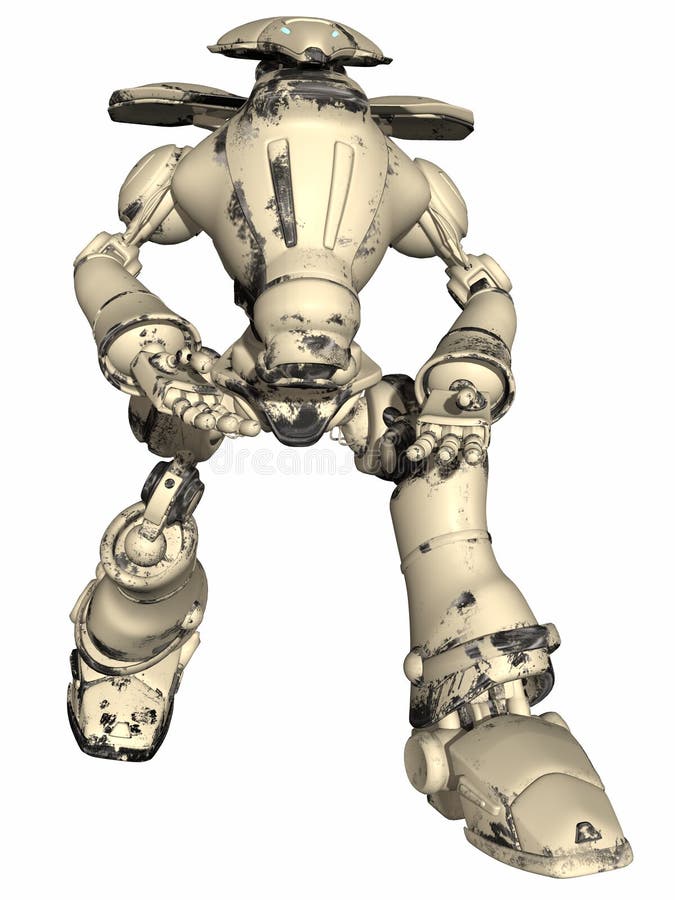 Fantasy Robot stock illustration. Illustration of toonimal - 19910001
