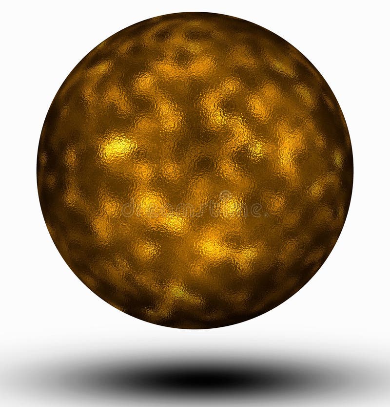 Fantasy Sphere or Planet Isolated on White Background. 3d Illustration ...