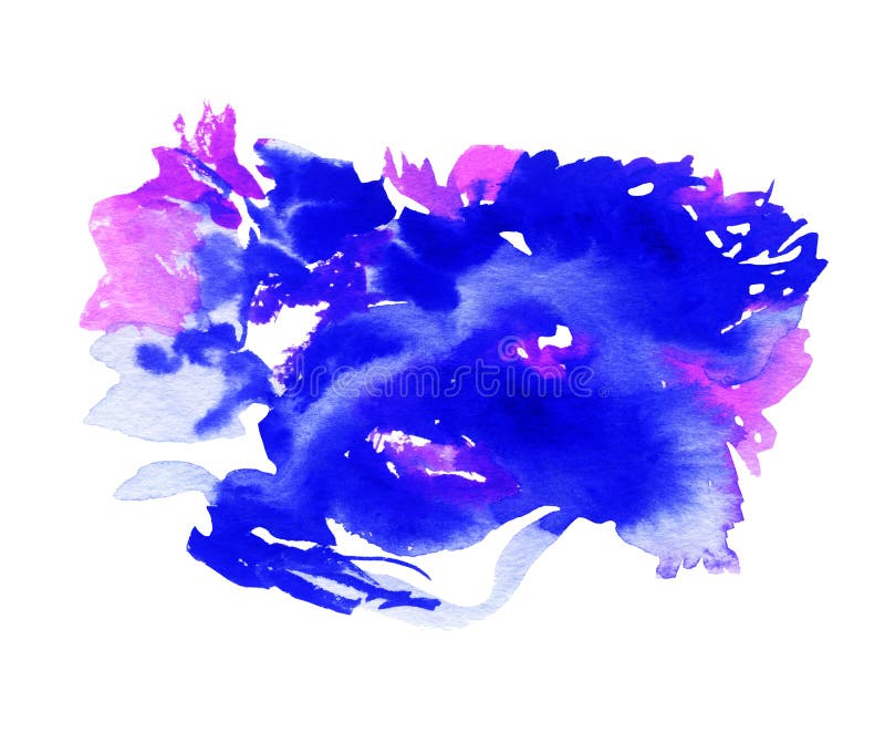 Fantasy Splash of Green Watercolor Stock Photo - Image of brush, paint ...