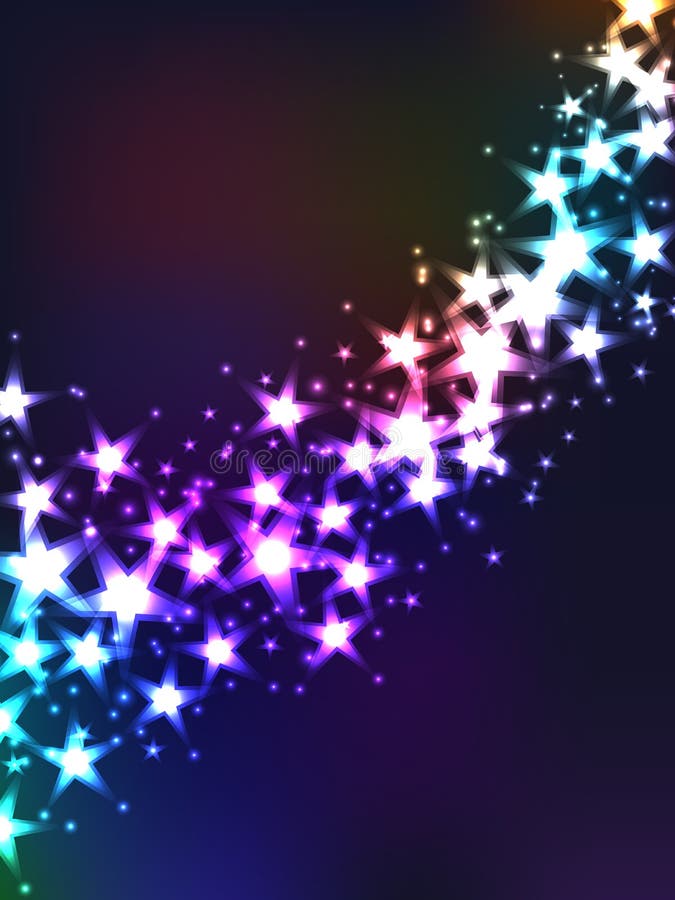 Fantasy star drop stock vector. Illustration of element - 47280322