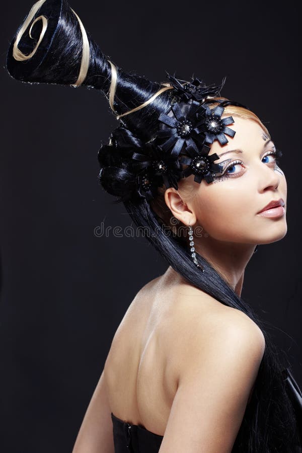 Fantasy style stock image. Image of attractive, beauty - 13616927