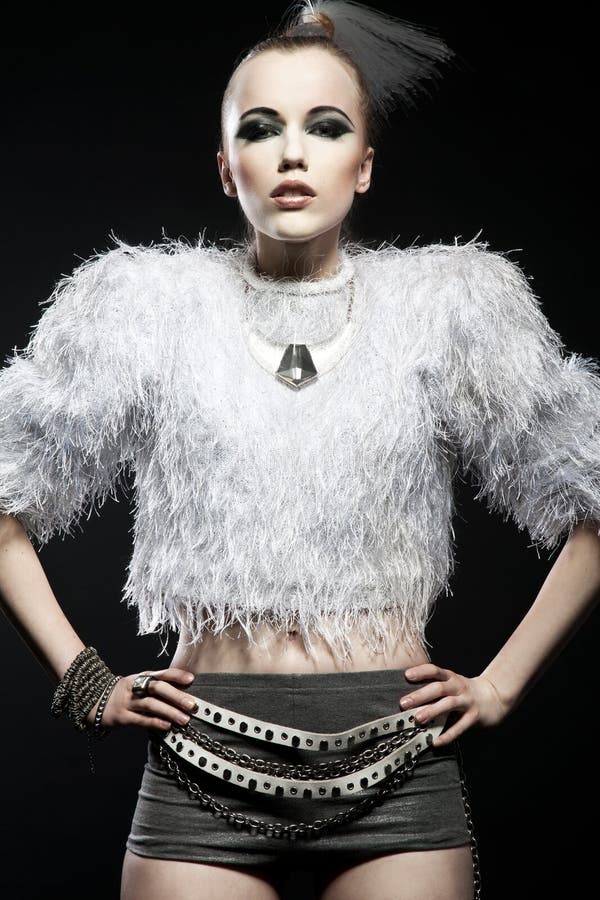 Fantasy Style Photo of a Young Beauty Stock Image - Image of beautiful ...