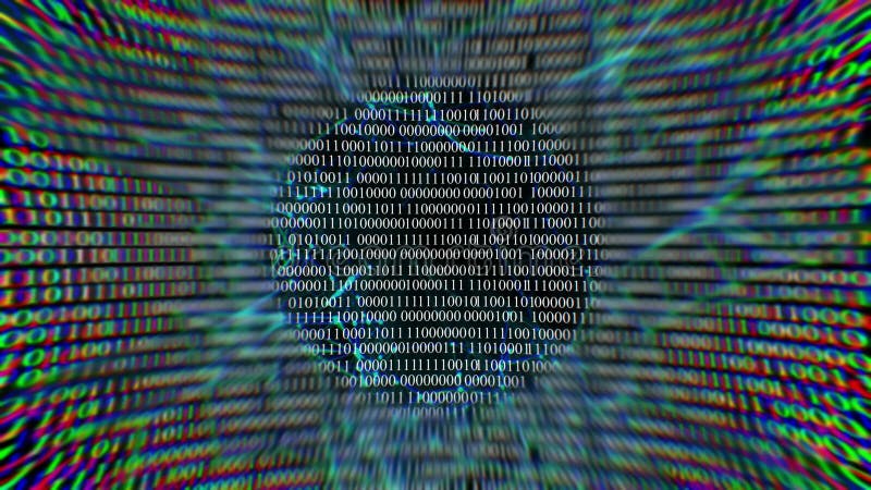 Fantasy Technology Loop Animation Plexus Stock Footage - Video of ...