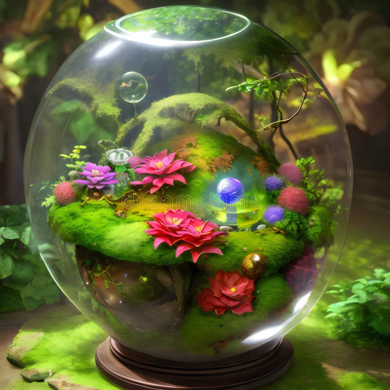 Spherical Terrarium Stock Illustrations – 37 Spherical Terrarium Stock ...