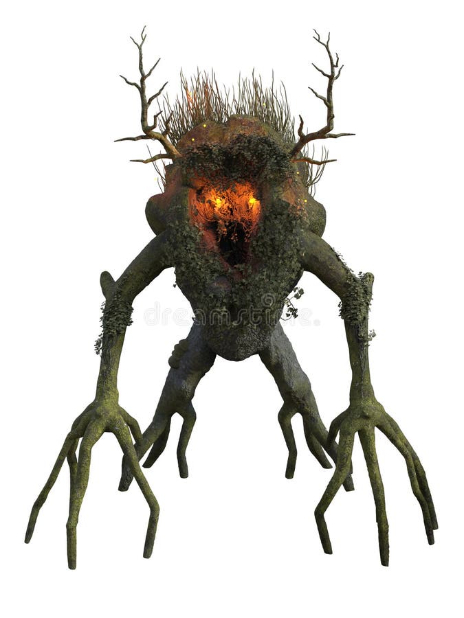 Fantasy tree ent stock illustration. Illustration of nature - 82622232