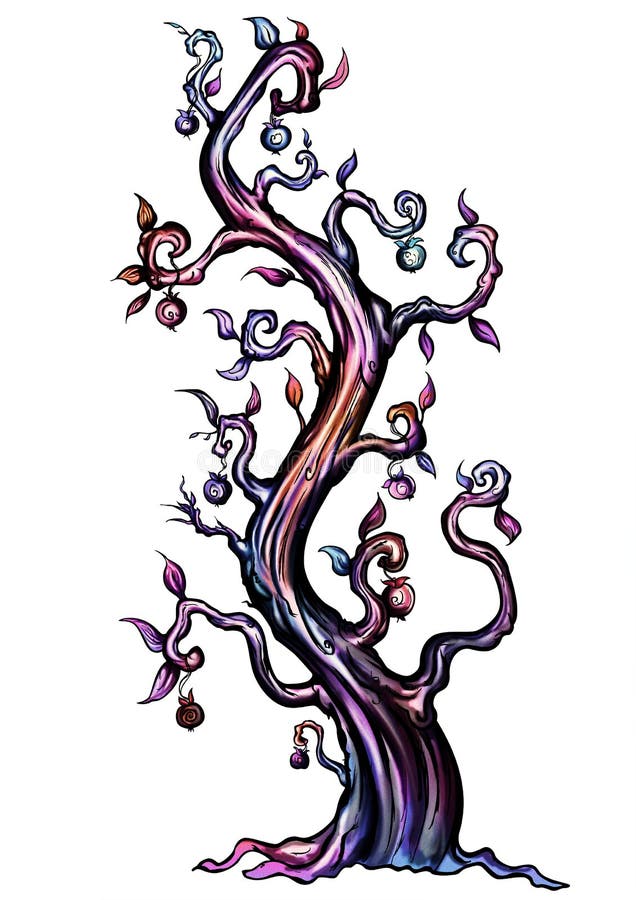 Fantasy Tree Stock Illustrations – 36,915 Fantasy Tree Stock ...