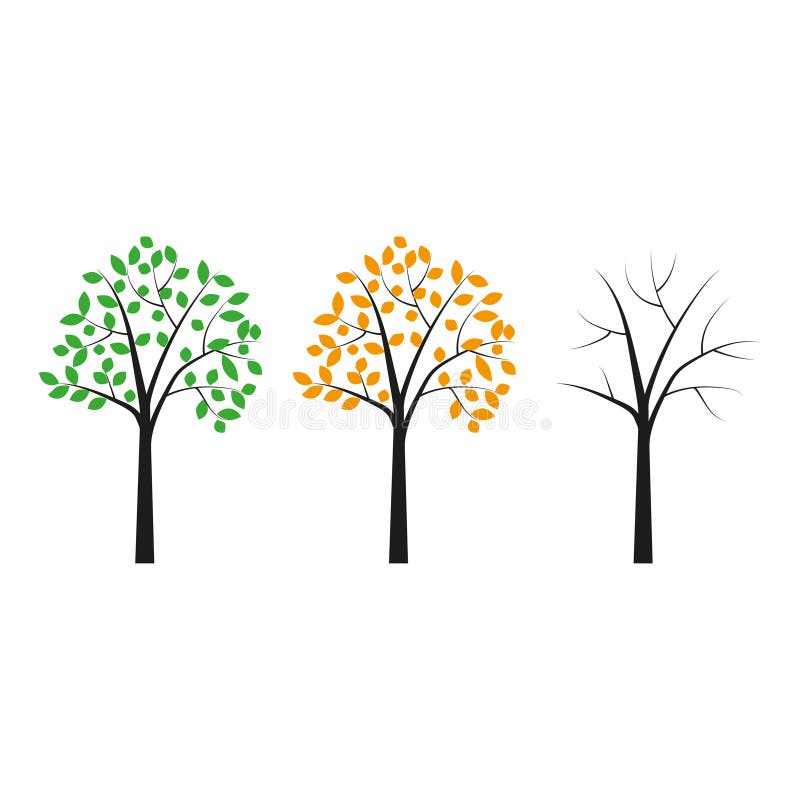 Fantasy Tree. Organic Concept. Tree for Concept Design. Vector ...