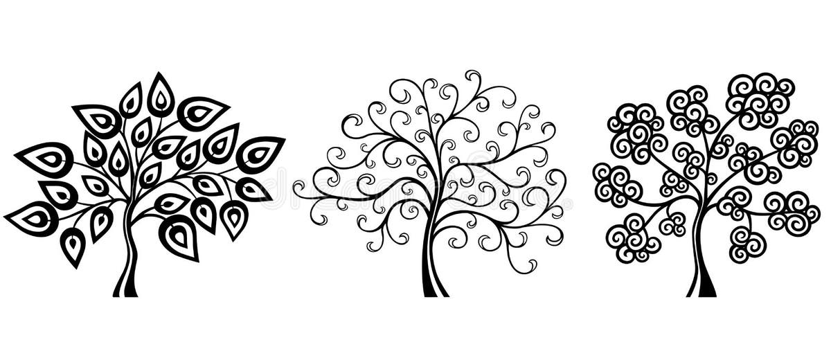 Fantasy Design Pattern Trees Stock Illustrations – 10,361 Fantasy ...