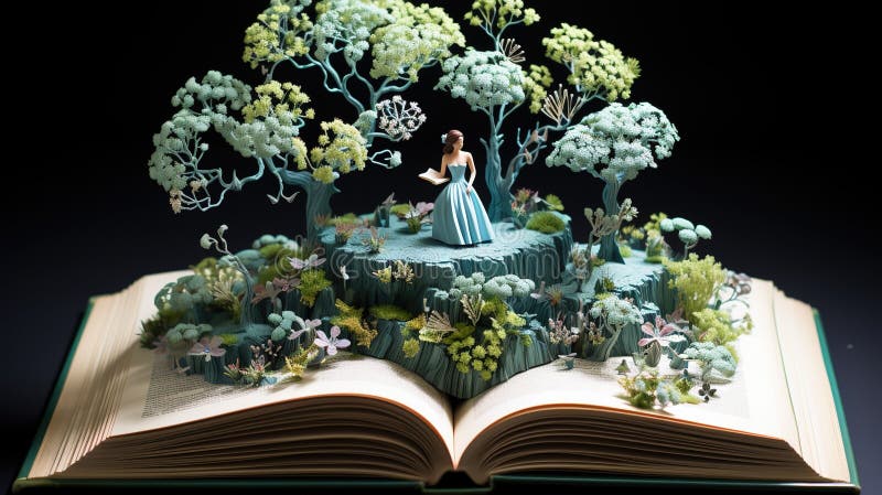 Fantasy Wallpaper of Creative Manipulation Stock Illustration ...