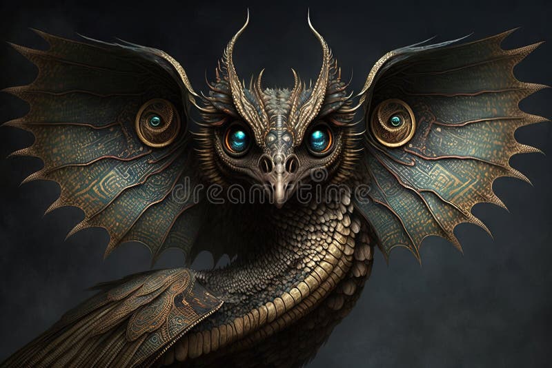 Winged Snake Mythology