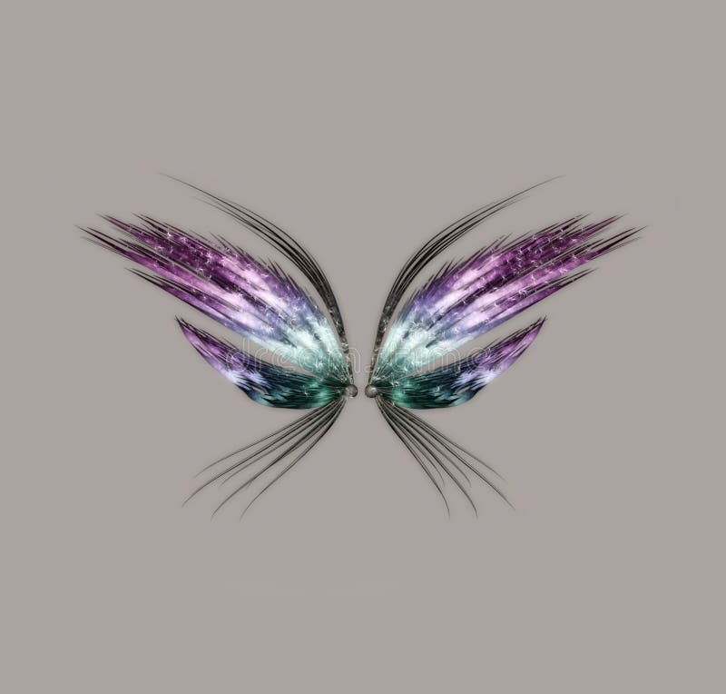 Fantasy Wings stock illustration. Illustration of fantastic - 4651989