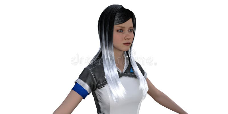 A fantasy woman Kara AX400 editorial stock image. Illustration of ...