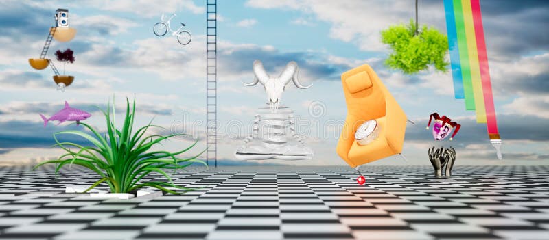 Fantasy World, Strange Dream, Another Dimension, Hallucinogen Illusion ...