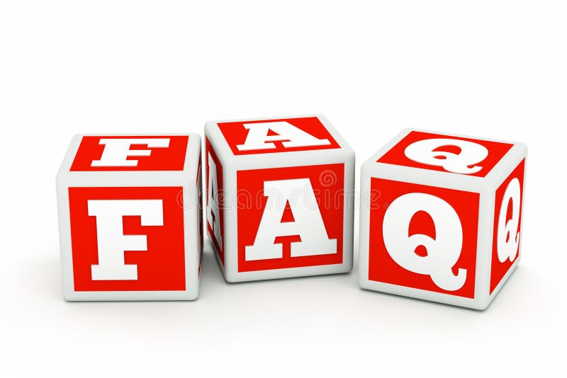 Faq stock illustration. Illustration of blue, buzzword - 21416765