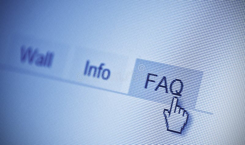 Faq stock image. Image of entrance, community, page, website - 29427135