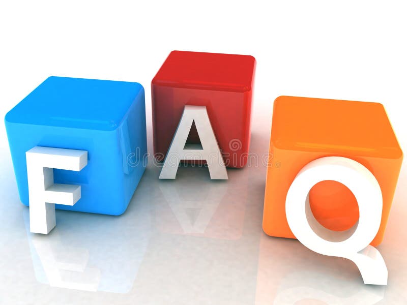 FAQ stock illustration. Illustration of icon, focus, faqs - 11572822