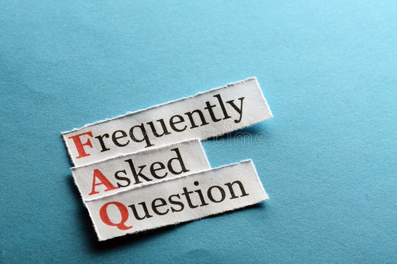 FAQ abbreviation stock image. Image of information, communication ...