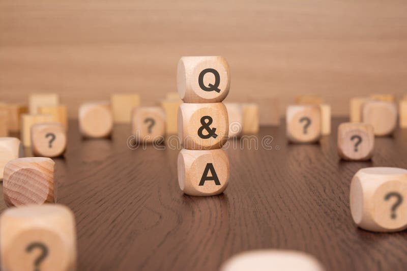 FAQ Alphabet Letters on 3d Wooden Blocks Stock Image - Image of capital ...