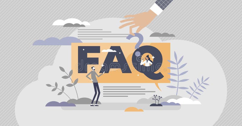 3d Man Person and Frequently Asked Questions Cubes FAQ Concept Stock ...