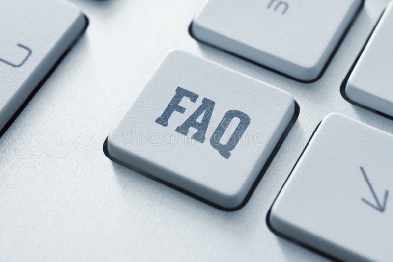 FAQ button stock image. Image of inquiry, confusion, advice - 31102625