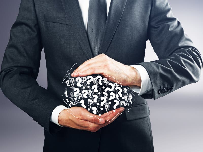 FAQ concept stock photo. Image of bright, confused, handdrawn - 94174716