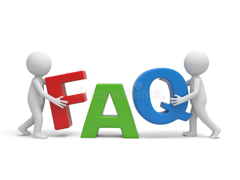 FAQ stock illustration. Illustration of concept, questionnaire - 70646656