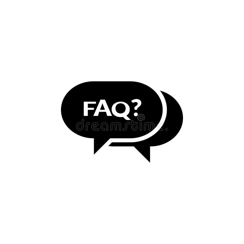 Faq, Frequently Asked Question Icon Vector Stock Vector - Illustration ...