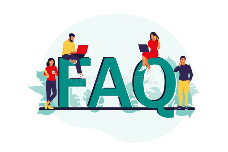 FAQ. Frequently Asked Questions Concept. People Ask Questions and ... FAQ. Frequently Asked Questions Concept. People Ask Questions and ...