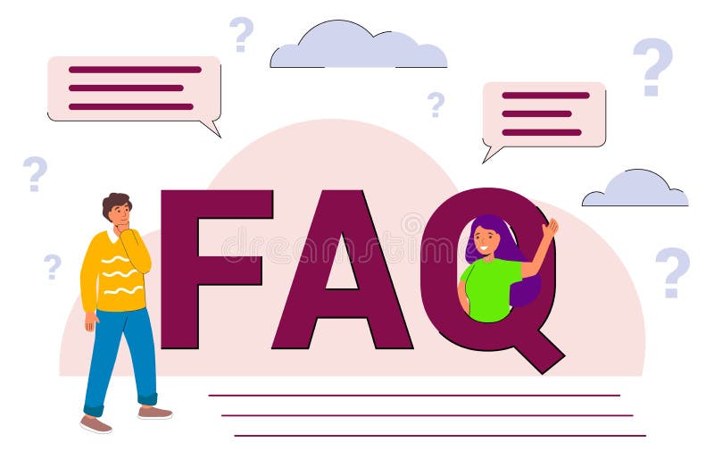 FAQ Abbreviation ( Frequently Asked Questions ) Stock Illustration ...