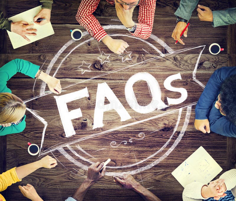 Faq Frequently Asked Questions Guidance Explanation Concept Stock Photo ...