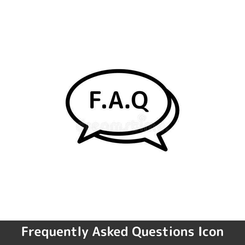 FAQ, Frequently Asked Questions Vector Icon Stock Vector - Illustration ... FAQ, Frequently Asked Questions Vector Icon Stock Vector - Illustration ...