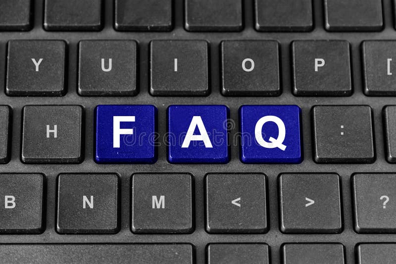 FAQ stock image. Image of online, keyboard, business, asked - 1735453