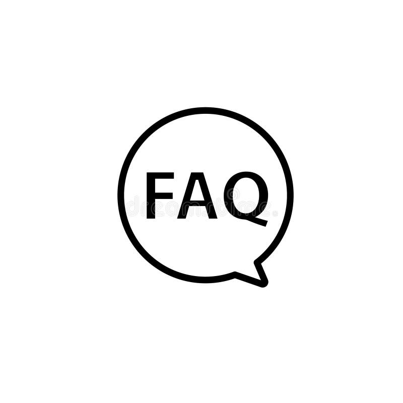 Faq Help Flat Design Icon. Query Frequently Question Speech Vector ... Faq Help Flat Design Icon. Query Frequently Question Speech Vector ...