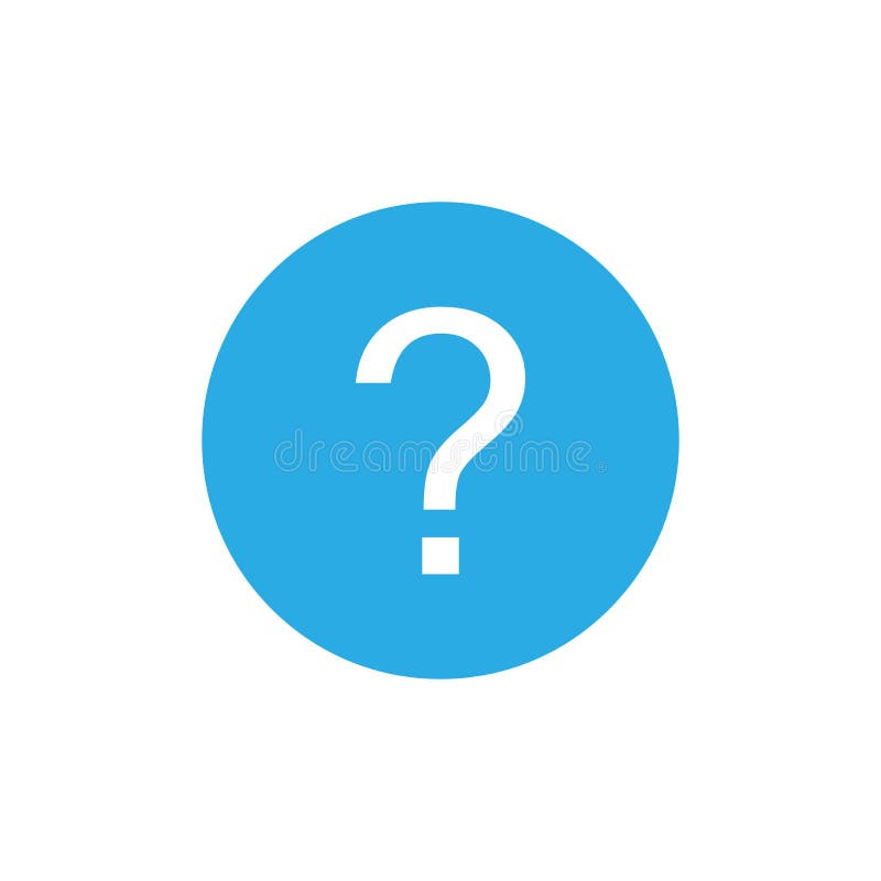 Faq Icon, Question Icon. Vector Illustration Flat Design Stock ...