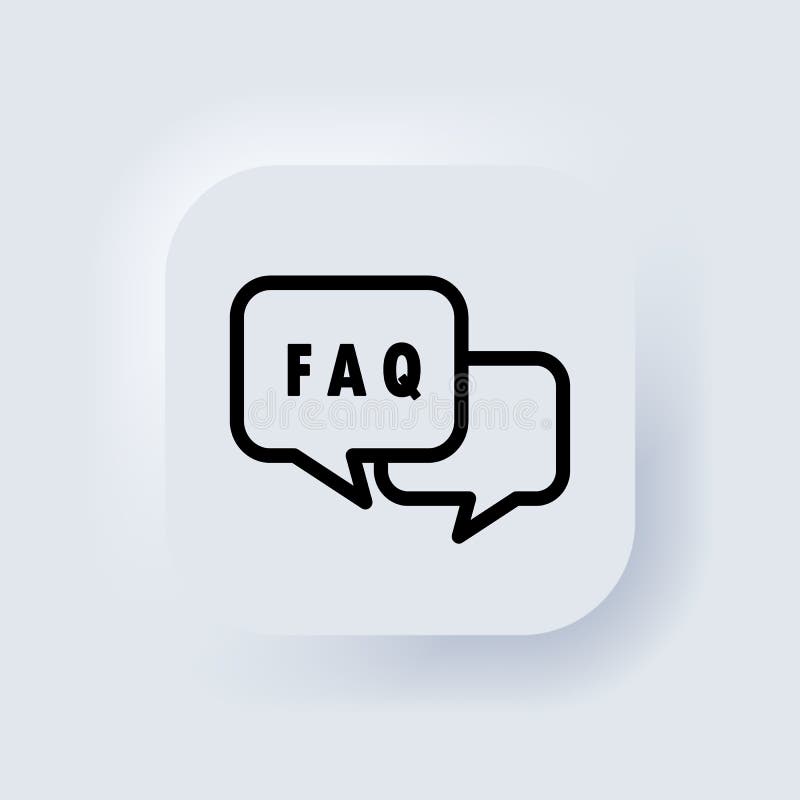 Faq Icon. Support Concept. Elements for Mobile Concepts and Web Apps ...