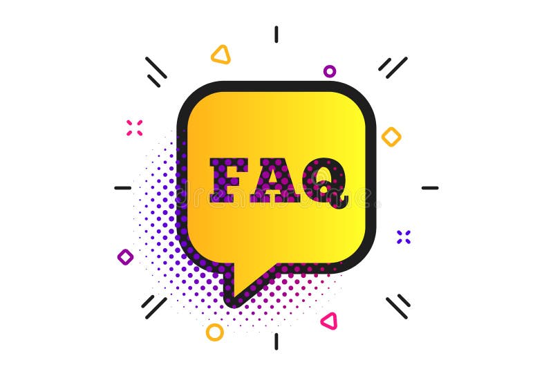 FAQ Information Sign Icon. Help Symbol. Vector Stock Vector ...