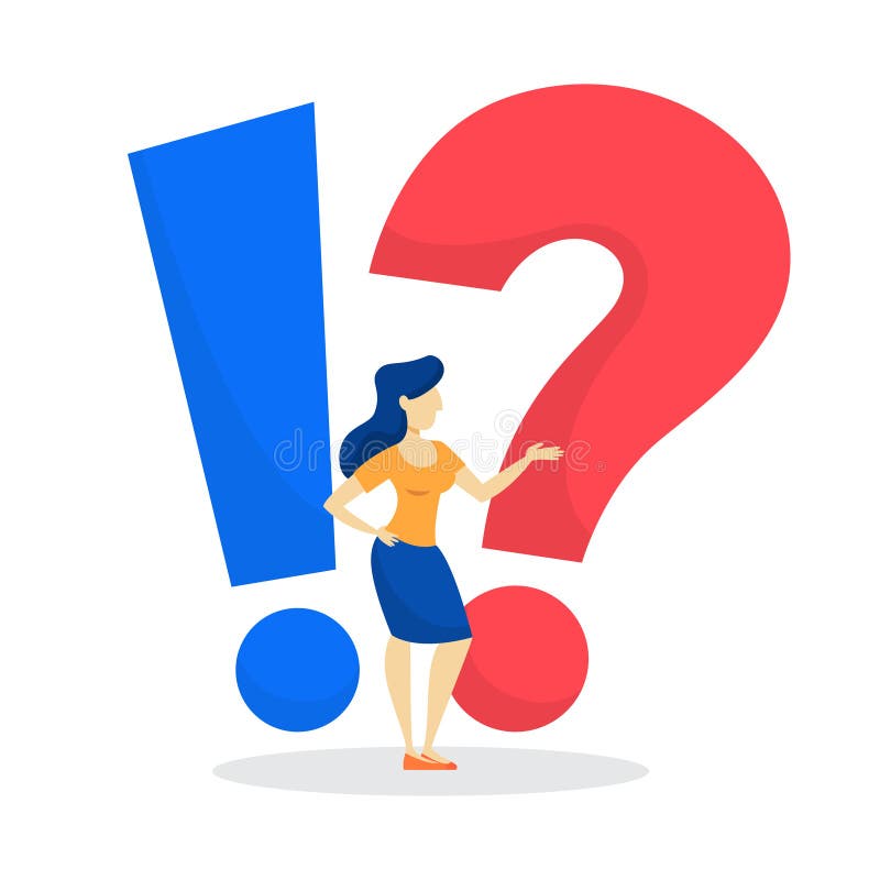 FAQ O Concetto Di Domande E Risposte Aiuto Del Cliente Illustrazione Vettoriale - Illustrazione ...