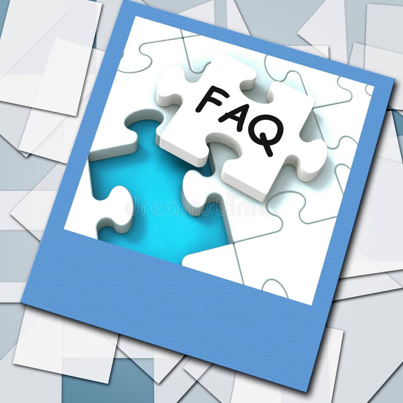 Ask Questions Means Faqs Information And Assistance Stock Illustration ...
