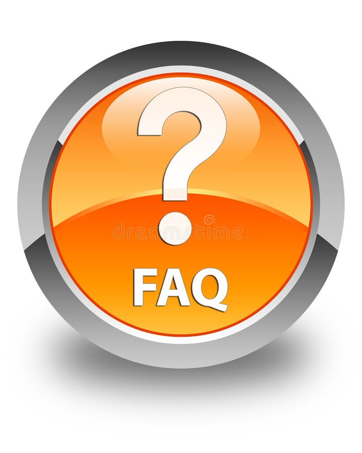 Question Mark Icon Orange Round Stock Illustrations – 490 Question Mark ...