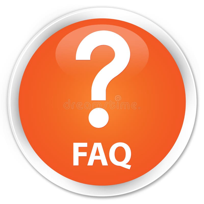 Question Mark Icon Orange Round Stock Illustrations – 490 Question Mark ...