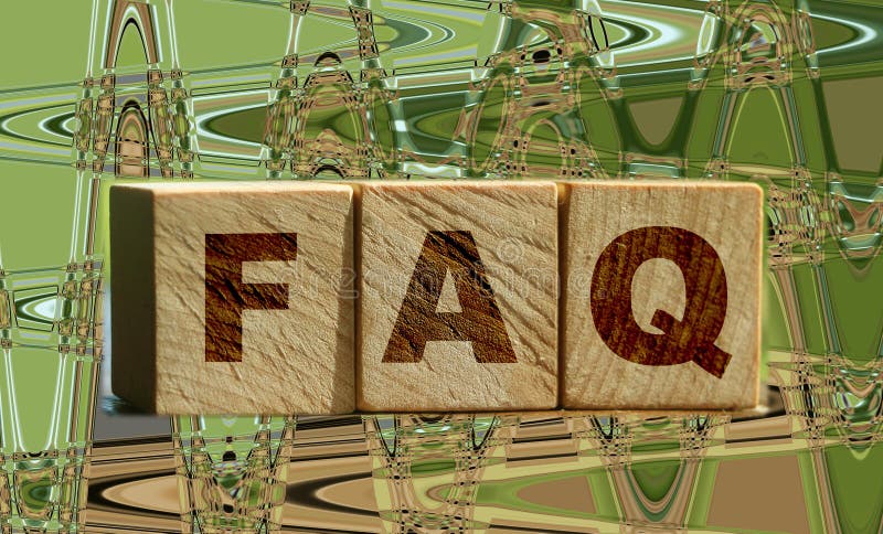 FAQ Sign Made of Wooden Cubes on Table Outdoors Stock Image - Image of ...