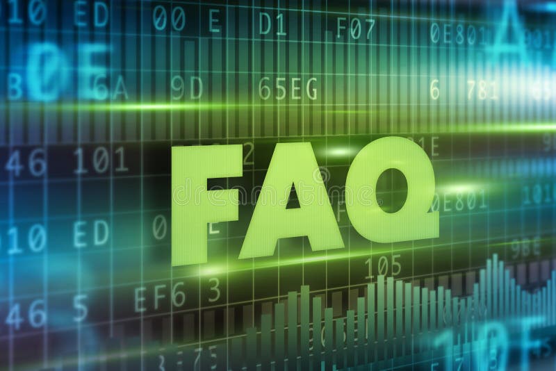 FAQ text concept stock illustration. Illustration of knowledge - 44227502