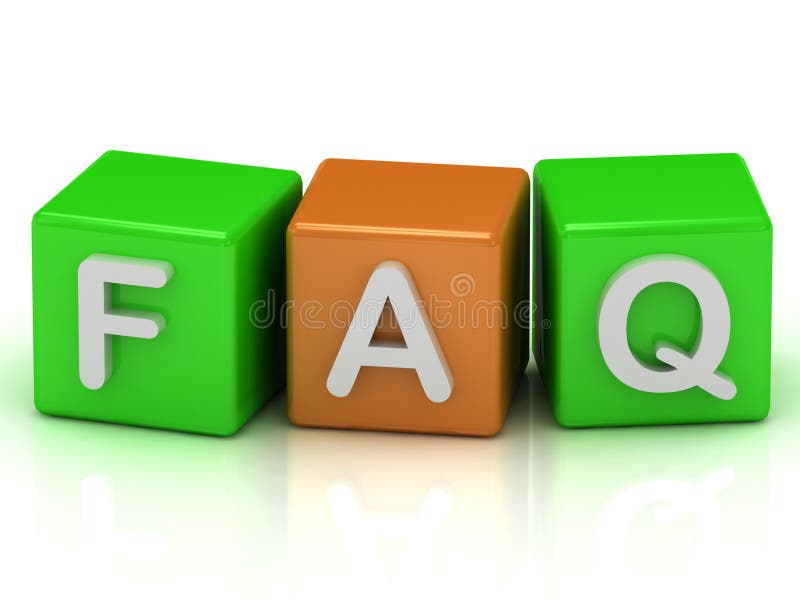 Frequently asked questions stock illustration. Illustration of faqs ...