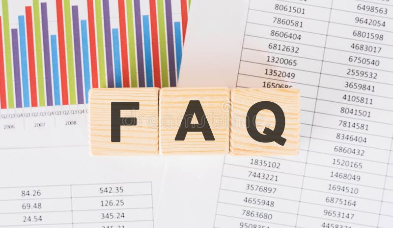 Faq Word Written on Wood Block. Faqs Text on Table, Concept Stock Photo ...