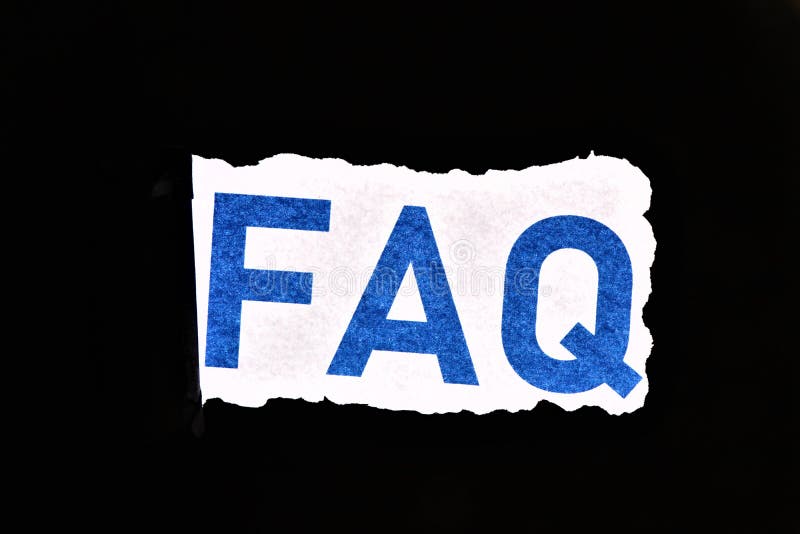 FAQ Concept. Frequently Asked Questions. Stock Photo - Image of idea ...